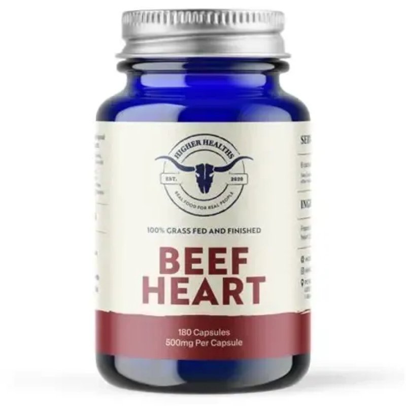 Beef Heart 180c - Nutrition And Nourish